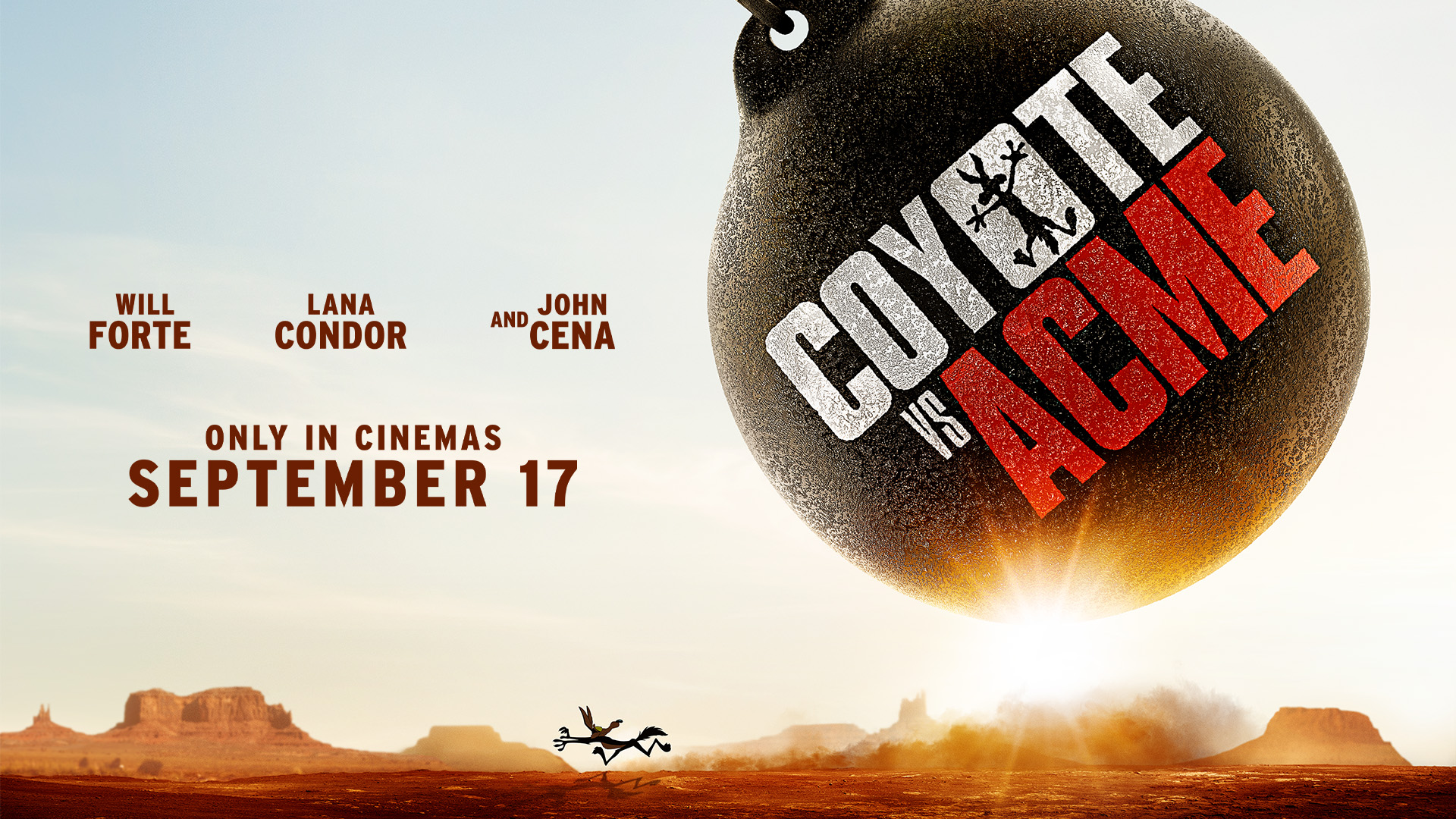 COYOTE VS ACME Hits Australian Cinemas September 17 — The Movie Boards